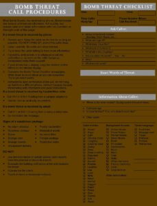 Bomb-threat-Checklist-Griffin - UGA Emergency Preparedness